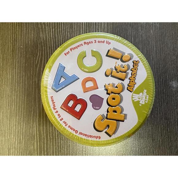 Toys | New Spot It Alphabet Educational Game For Kids | Poshmark